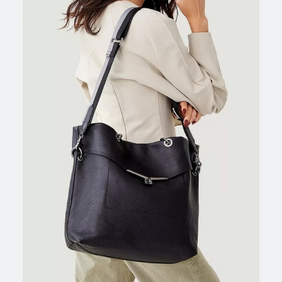 Botkier | Bags | Nwt Botkier Valentina Large Leather Tote With Turnlock ...